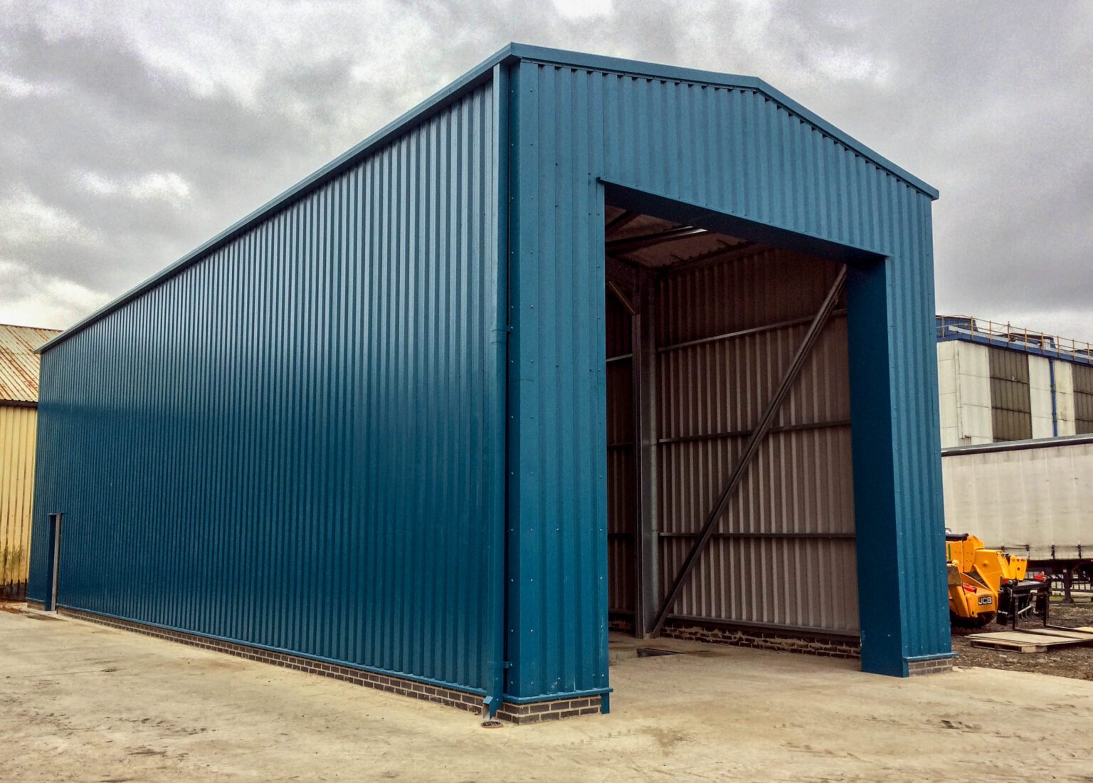 Steel Workshop Buildings with Full Construction Works
