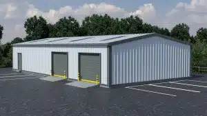 Small Workshop Building - Springfield Steel Buildings